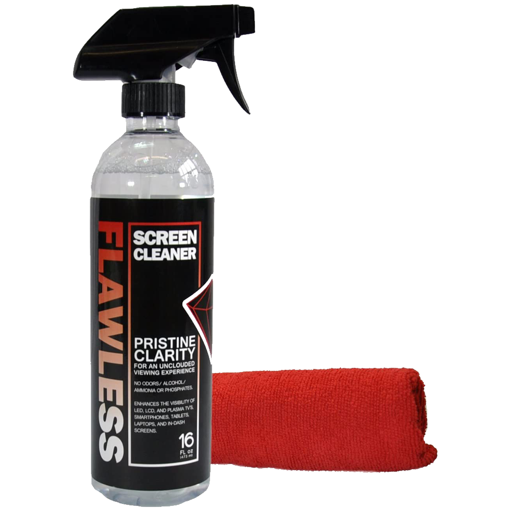 Flawless Screen Cleaner 16 oz Spray Bottle CleanFlawless